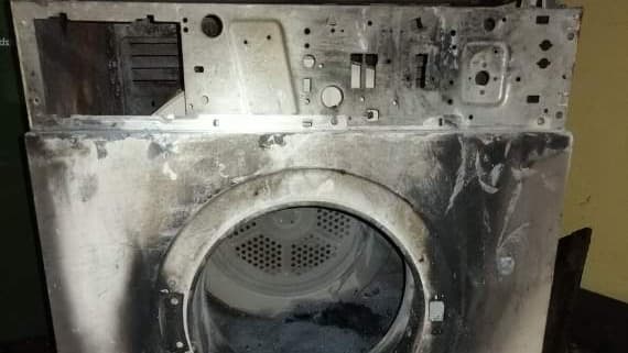 Advice after tumble dryer fire | iomtoday.co.im