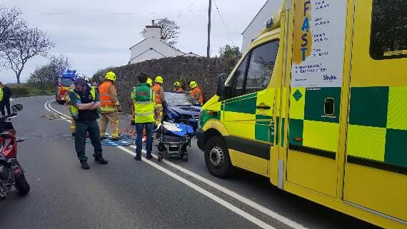 Two injured in road accident | iomtoday.co.im