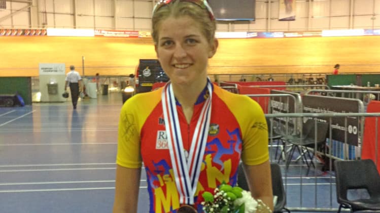 Bronze for Amelia at track champs | iomtoday.co.im