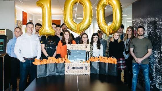 Newfield races ahead as it passes the 100 employees ‘winning post ...