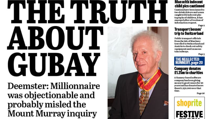 Tuesday is news day: The truth about Albert Gubay | iomtoday.co.im