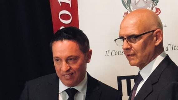Enzo awarded Italian version of the OBE | iomtoday.co.im