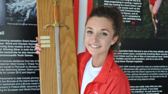 CGA star Erika Kelly awarded prestigious Sword of Honour | iomtoday.co.im