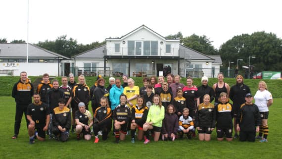 Women of all ages bring out their inner warrior in rugby | iomtoday.co.im