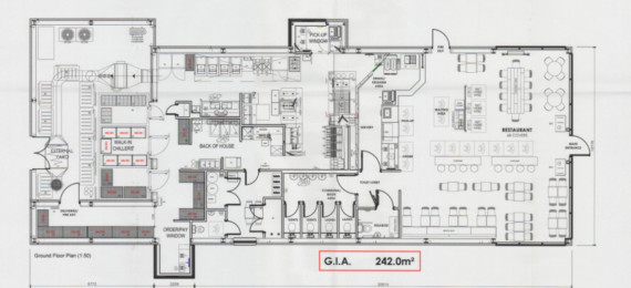Typical Starbucks Floor Plan