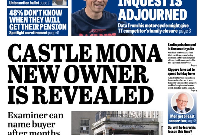 The new owner of the Castle Mona Hotel identified by the Isle of Man ...