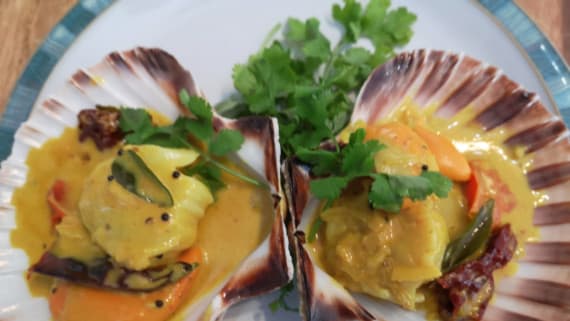 Recipe of the Week: Kumar Menon cooks fresh Manx seafood with Indian ...