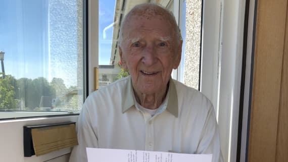 War veteran receives letters of thanks from European children and ...