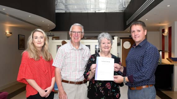 Allan and Mary win Isle of Man Examiner competition | iomtoday.co.im