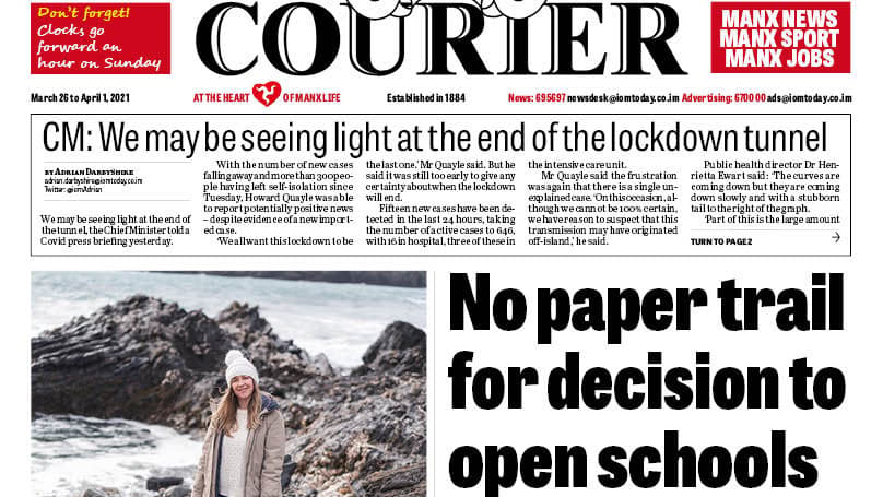 You can read your Isle of Man Courier online right now | iomtoday.co.im