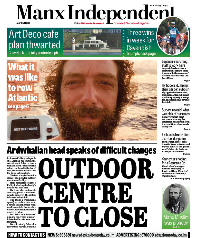 In this week's Manx Independent: Loganair is recruiting staff in the ...