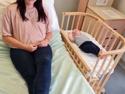 New mothers to benefit from 13 side-by-side cots at hospital ward ...
