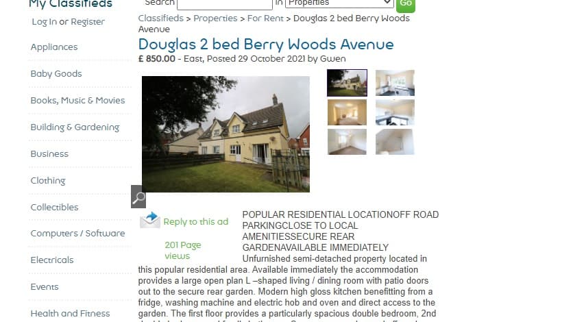 Fake property rental scam | iomtoday.co.im