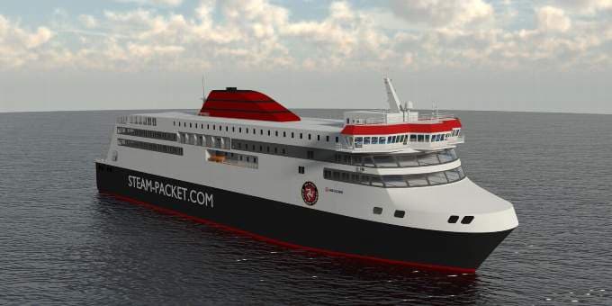 Time-lapse video of the new Steam Packet boat being built | iomtoday.co.im