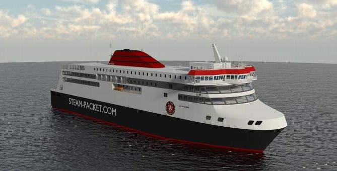 Time-lapse video of the new Steam Packet boat being built | iomtoday.co.im
