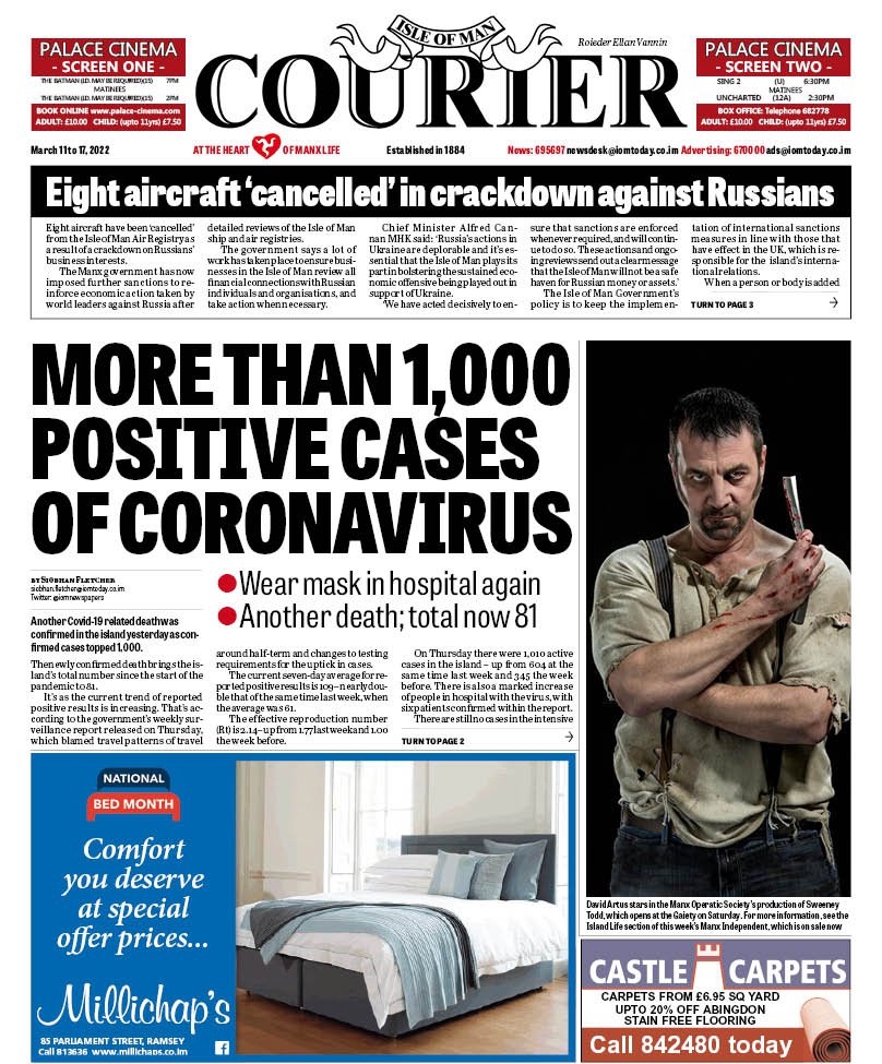 Read your Isle of Man Courier now | iomtoday.co.im