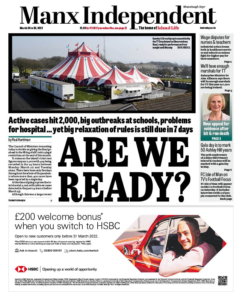 The Manx Independent - it's the right choice | iomtoday.co.im