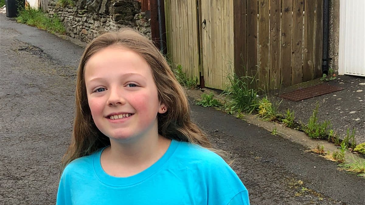 Lily is getting her school to run for Cancer Research | iomtoday.co.im