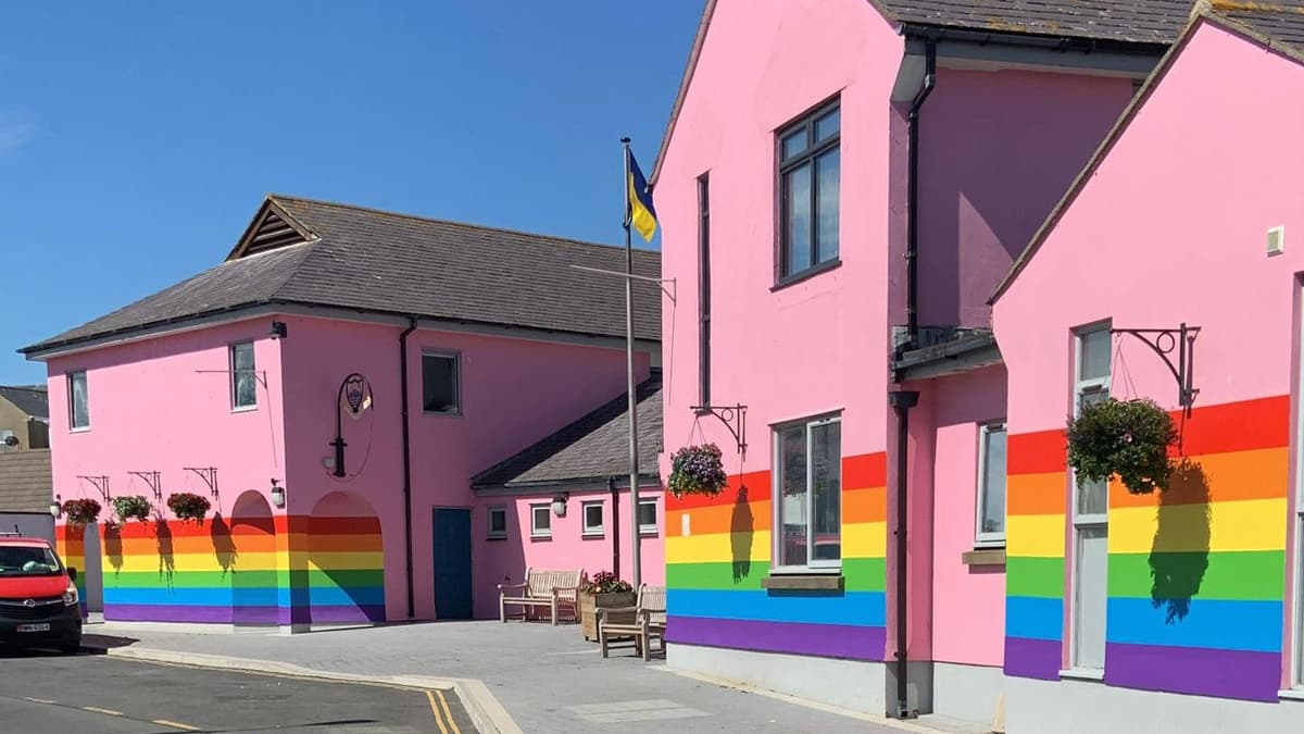 Rainbow update for town hall | iomtoday.co.im