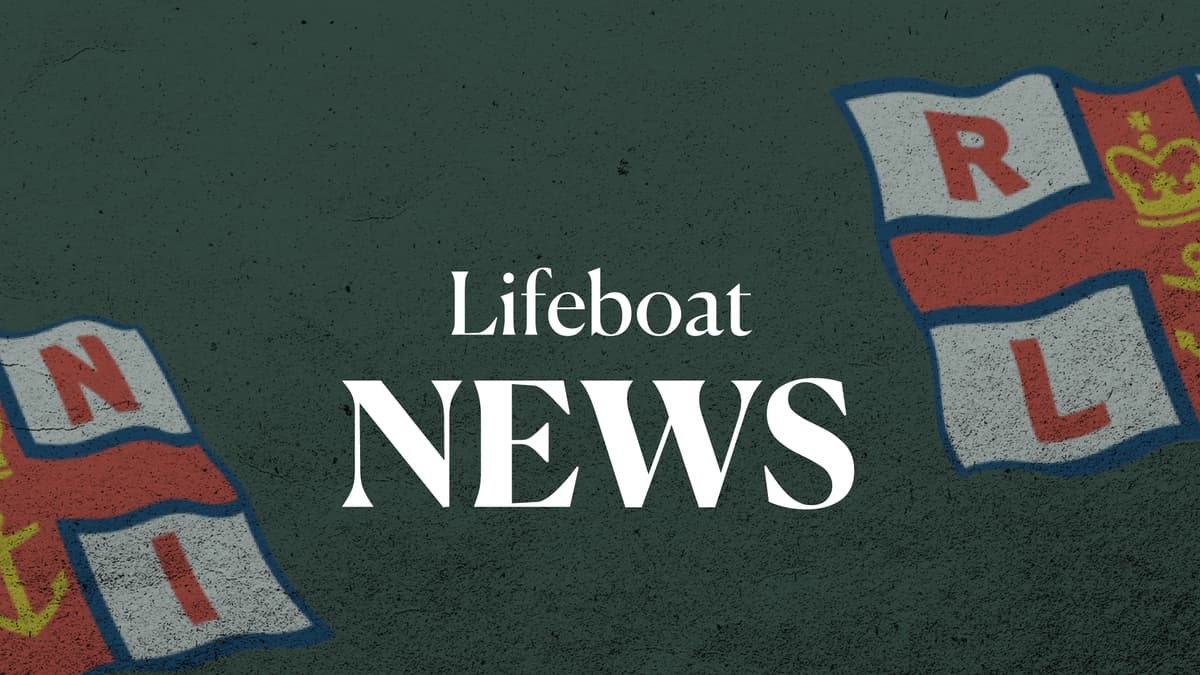 RNLI Lifeboat launched from Douglas this morning, January 3 2023 ...