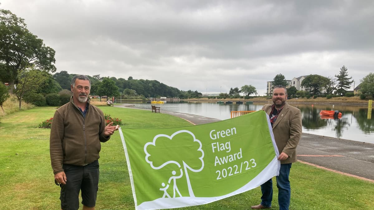 Mooragh Park awarded for being 'vital' green space | iomtoday.co.im