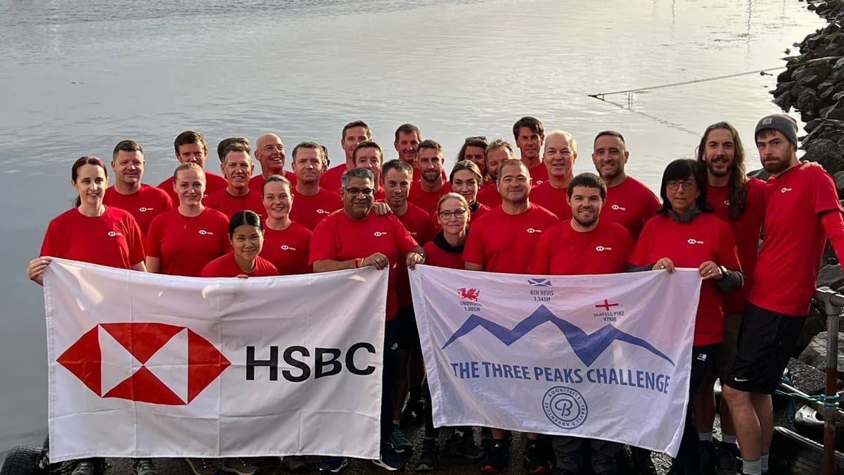 HSBC's Three Peaks Challenge raises £35,000 for local charities ...