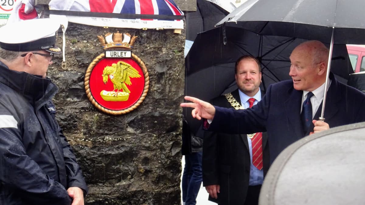 Plaques unveiled celebrating World War Two Royal Naval Air station HMS ...