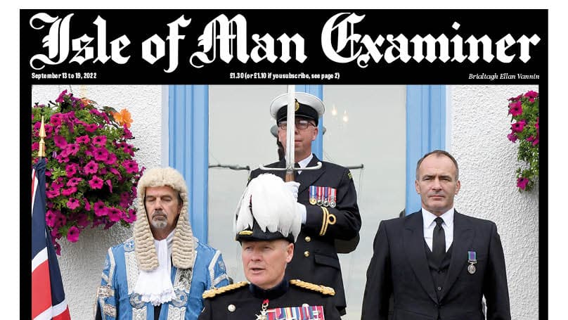 Historic edition of the Isle of Man Examiner | iomtoday.co.im