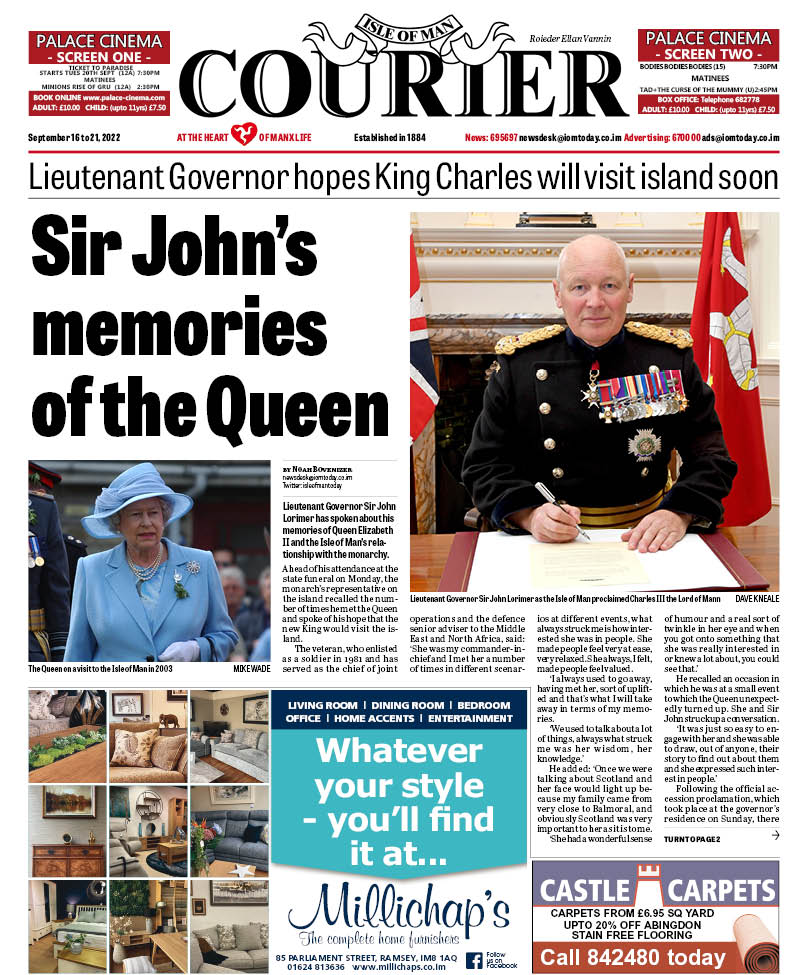Isle of Man Courier's online edition | iomtoday.co.im
