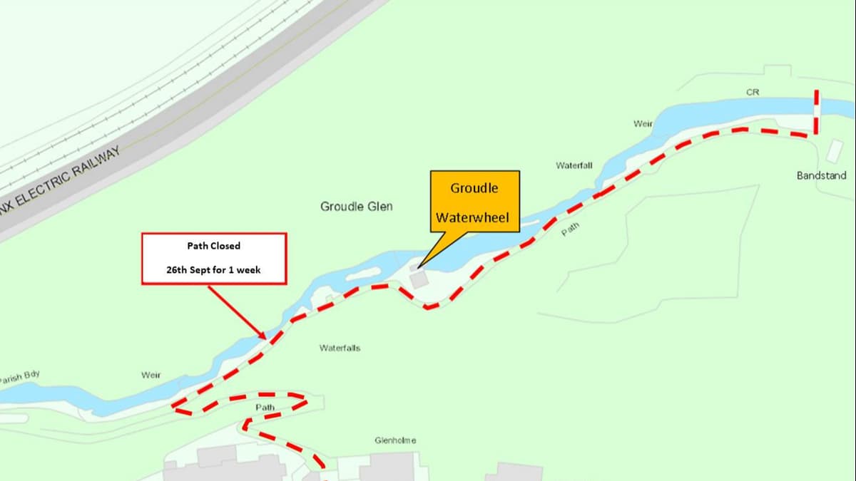 Part of Groudle Glen to be shut from Monday | iomtoday.co.im