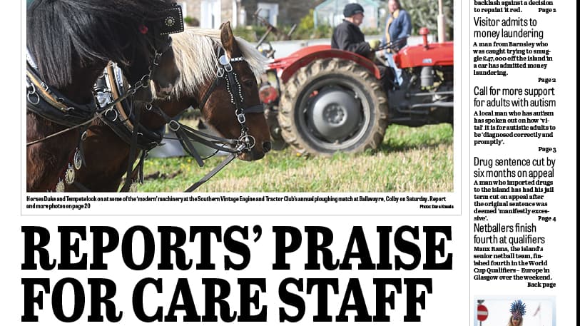 Inside this week’s Isle of Man Examiner | iomtoday.co.im