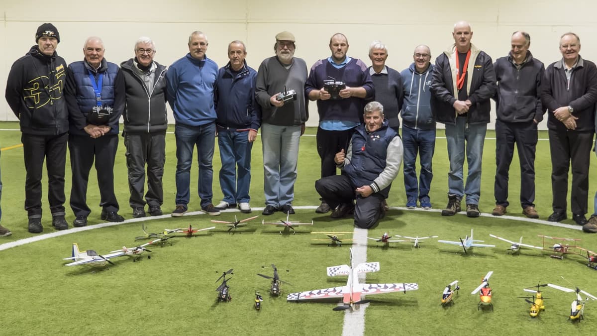 Model plane flyers move indoors for winter season | iomtoday.co.im