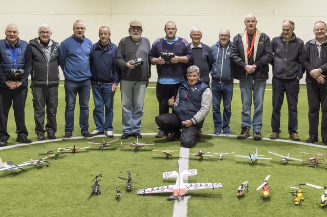 Model plane flyers move indoors for winter season | iomtoday.co.im