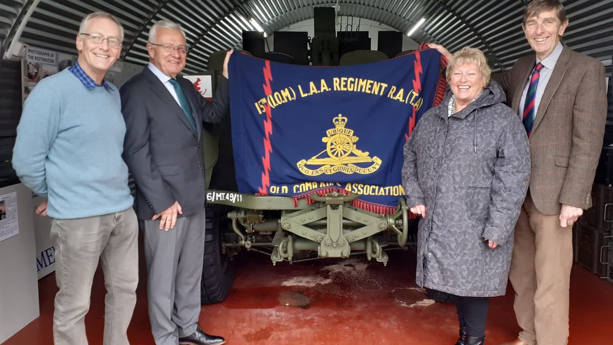 Manx Regiment involvement in Battle of El Alamein is marked at Manx ...