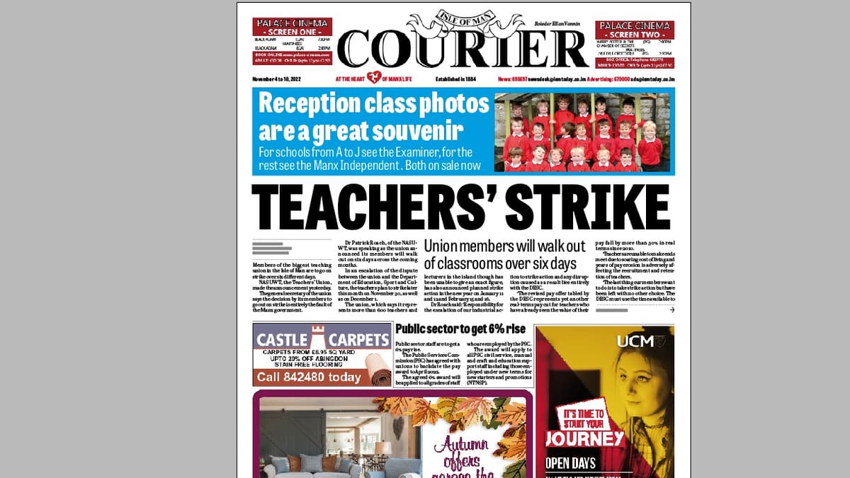 Read your Isle of Man Courier right now online | iomtoday.co.im
