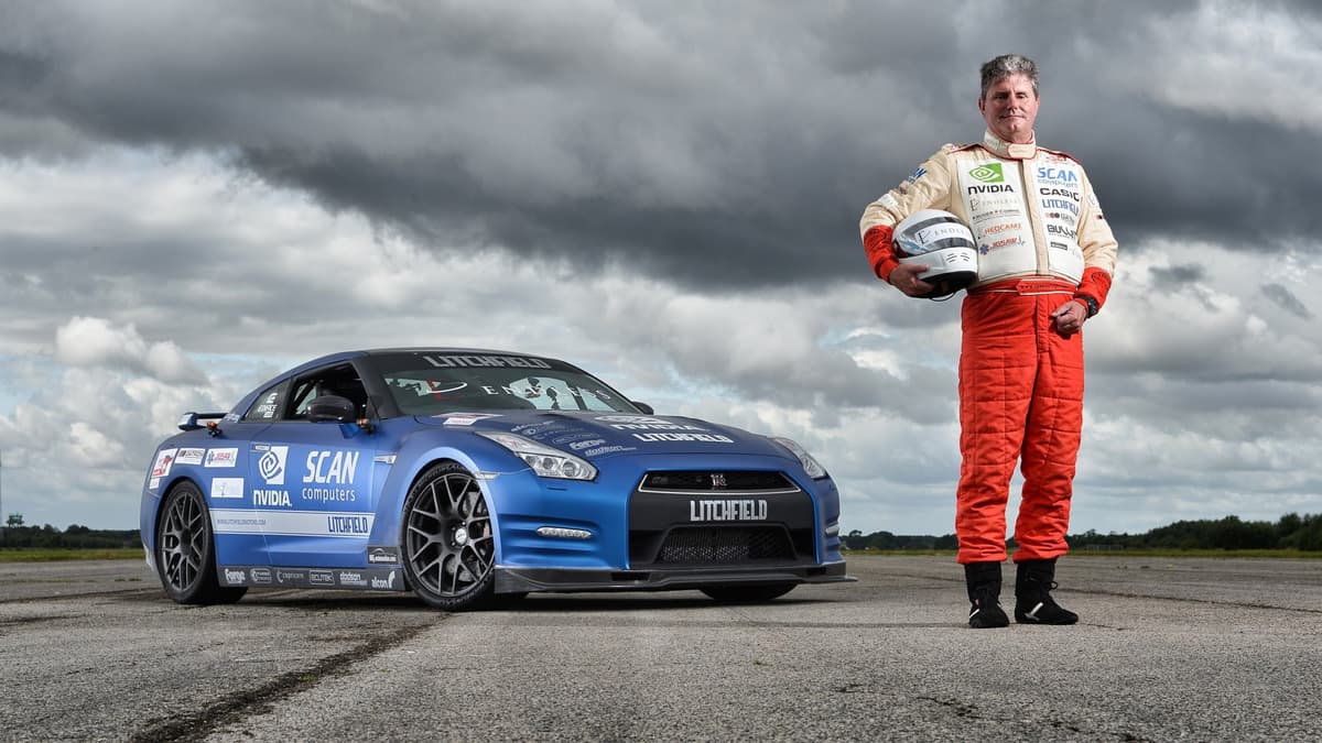 Blind racing driver Mike Newman holds event in the Isle of Man ...