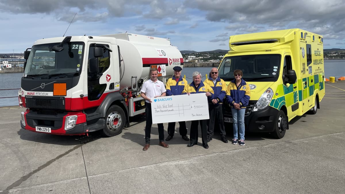 Manx Petroleum raises money for Rob Vine Fund | iomtoday.co.im