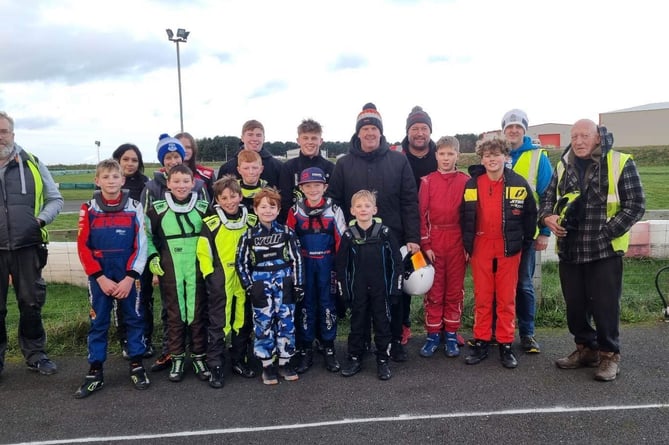 Rally star David Higgins coaches young karters | iomtoday.co.im