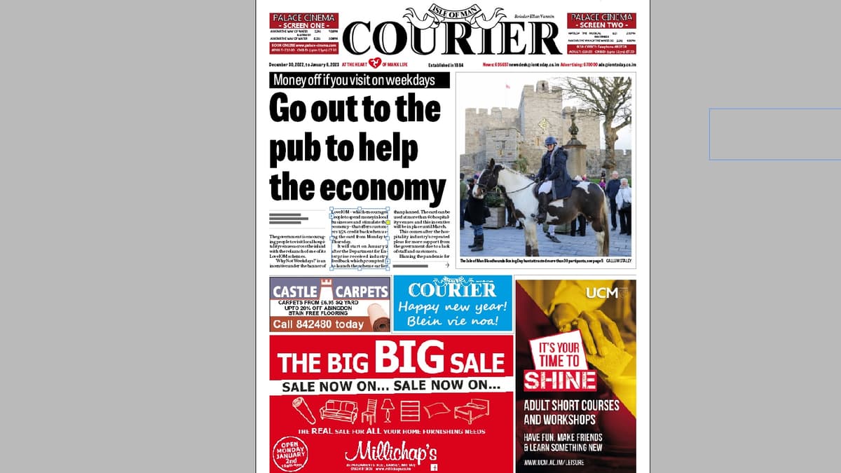 The last Isle of Man Courier of 2022 is available to read online right ...