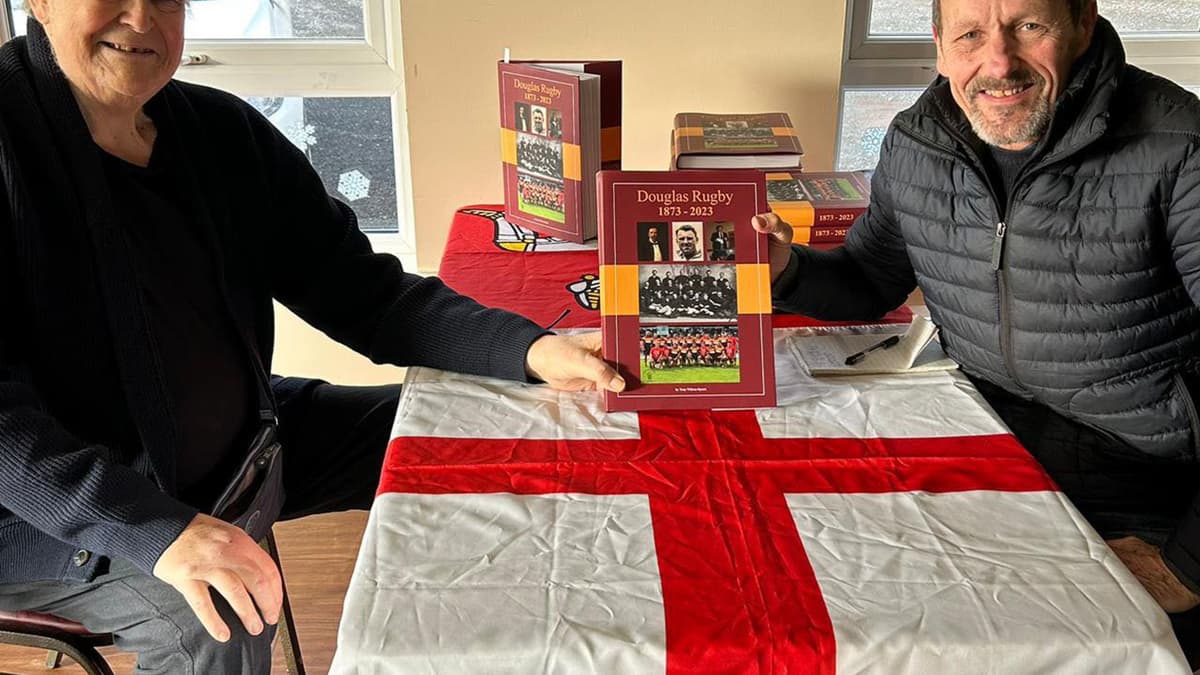 Launch of Douglas Rugby 1873 - 2022 anniversary book | iomtoday.co.im