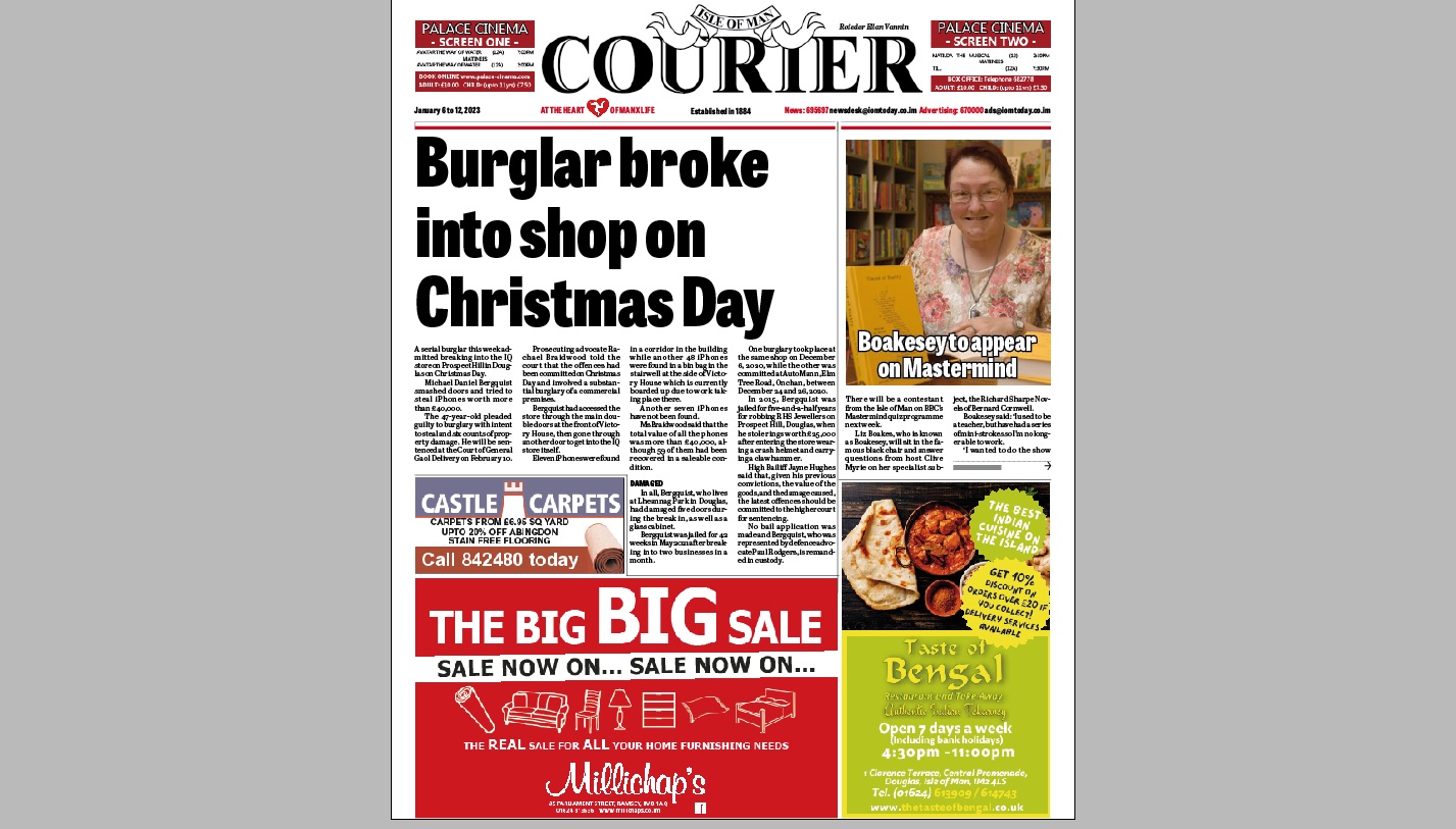 Read your Isle of Man Courier online, page by page | iomtoday.co.im