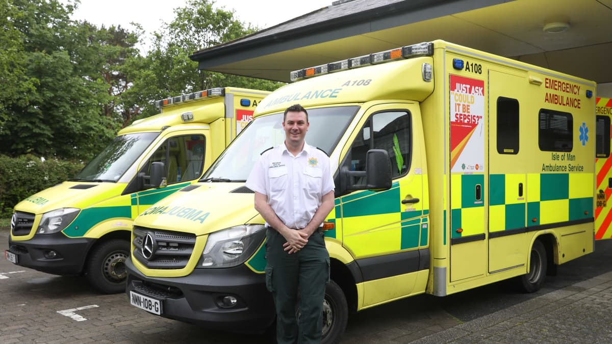 Isle of Man Ambulance Service head Will Bellamy says we need to make ...
