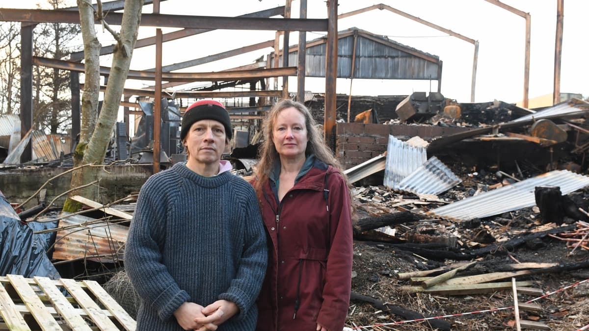 Staarvey barn blaze: family pay tribute to firefighters | iomtoday.co.im