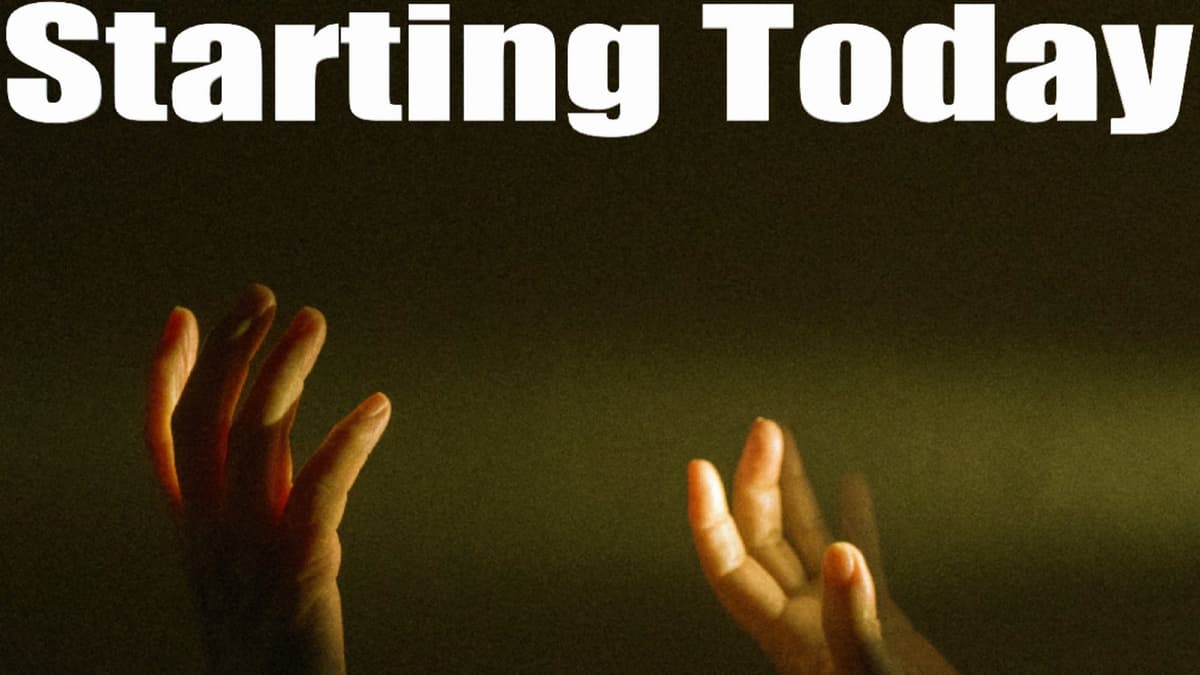 Ian Thompson's newest single Starting Today is being released this week ...