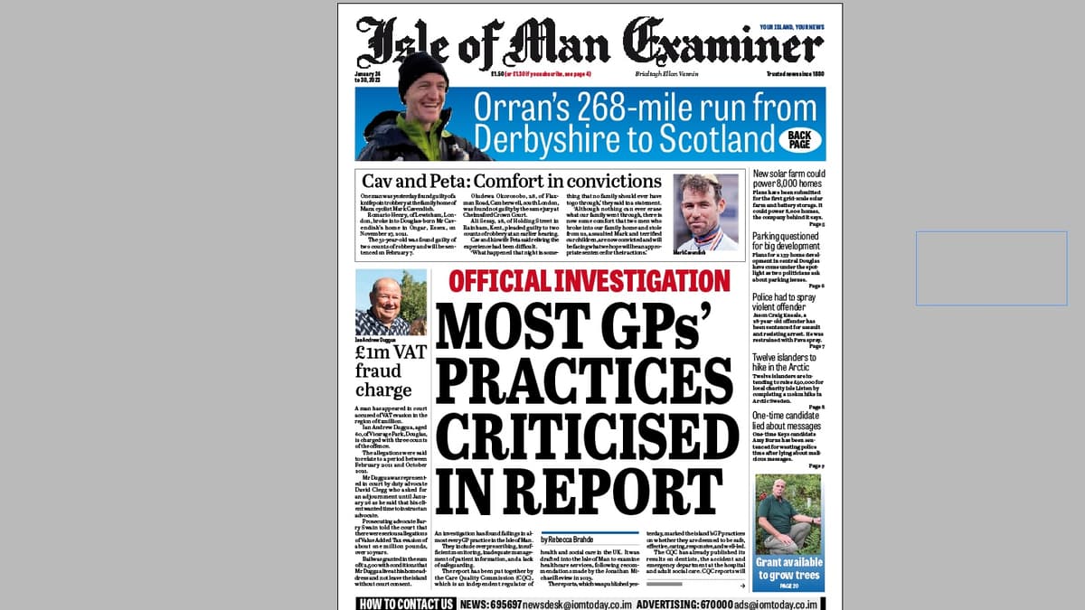 Isle of Man's biggest news stories | iomtoday.co.im