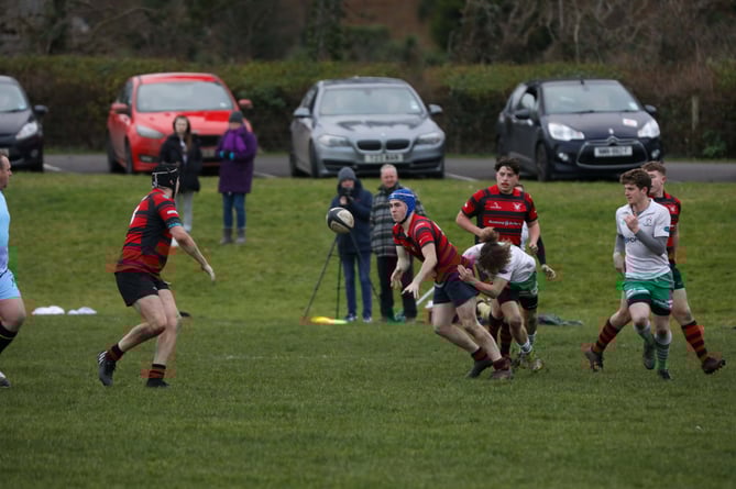 Under pressure Vagabonds Rugby Club away at Thornton Cleveleys ...