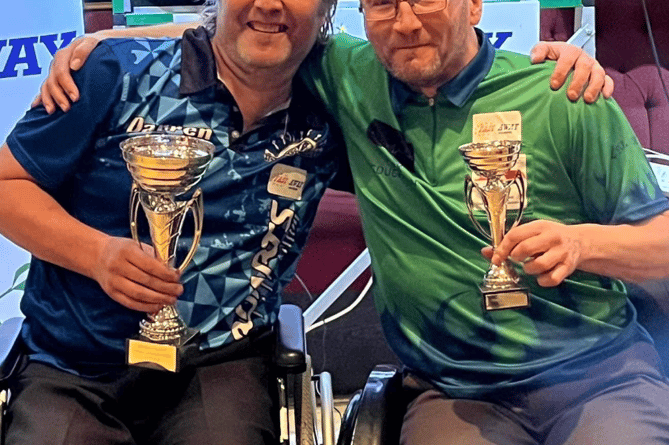 Winning start to 2023 for wheelchair darter Darren Kennish | iomtoday.co.im