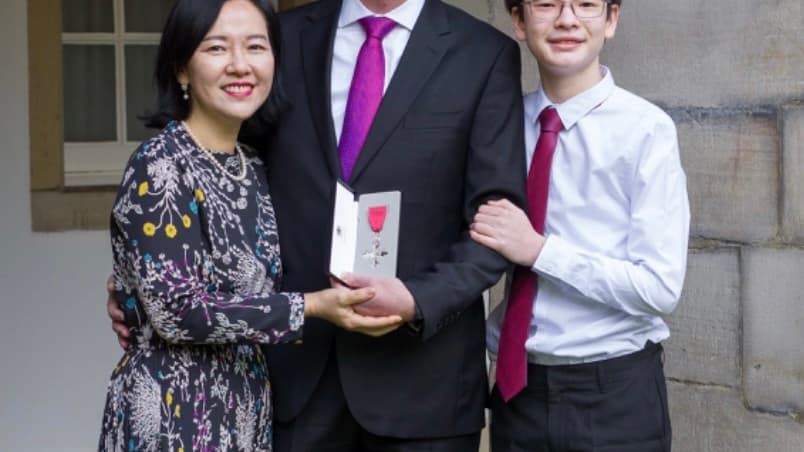 Manxman Richard Cowin receives MBE from Anne, Princess Royal | iomtoday ...