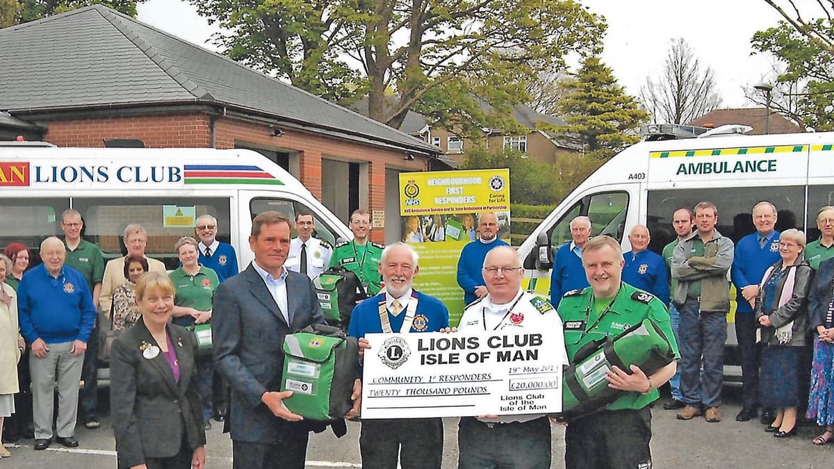 The Lions Club supports those who fall through the cracks and many more ...