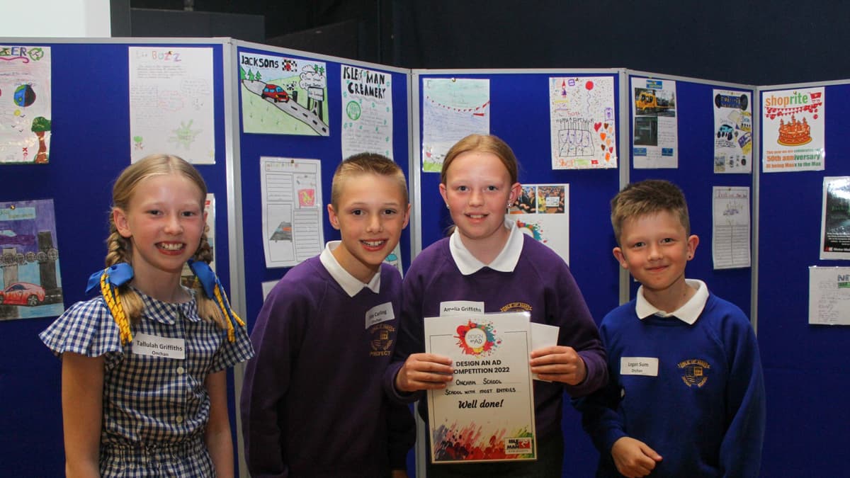 Pupils invited to design an ad with us for competition | iomtoday.co.im